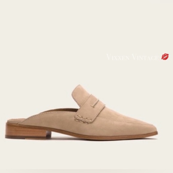 Frye | Shoes | Frye Leather Ellie Mules In Taupe | Poshmark